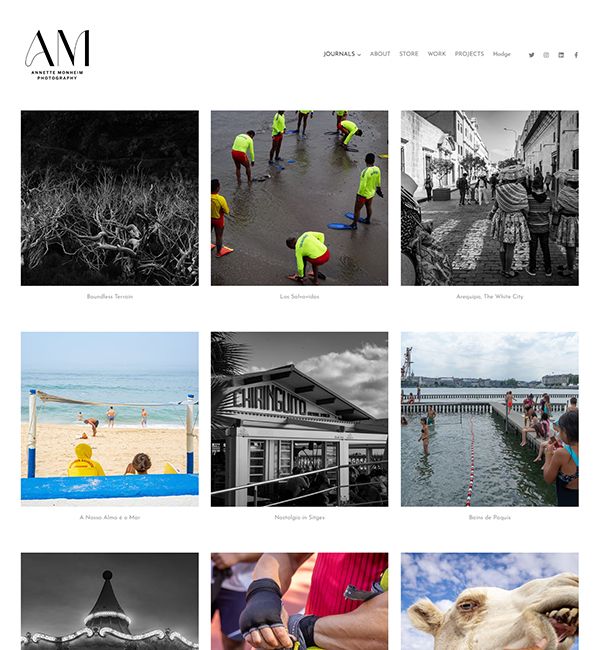 Best Photojournalism Portfolio Website Examples - Pixpa