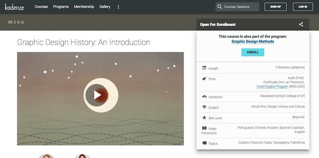 Top 26+ Free Graphic Design Courses & Certifications (2024)