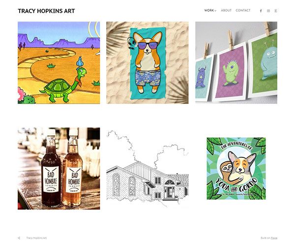 Best Illustrator Portfolio Website Examples - Pixpa