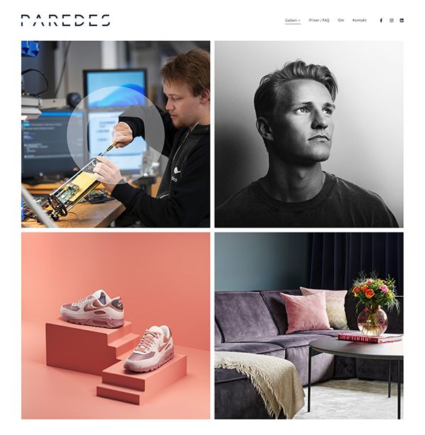 Best Photography Portfolio Website Examples - Pixpa