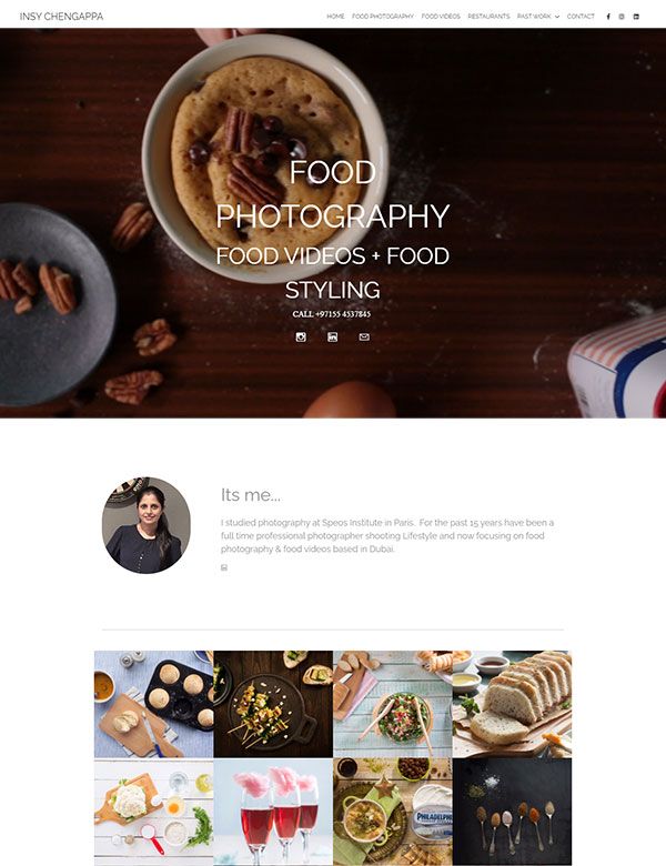 Best Food Photography Portfolio Website Examples - Pixpa